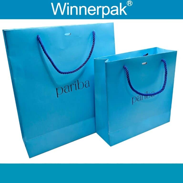 SC23B Luxury Blue Jewelry Box & Bag Set | Complete Packaging Solution ...